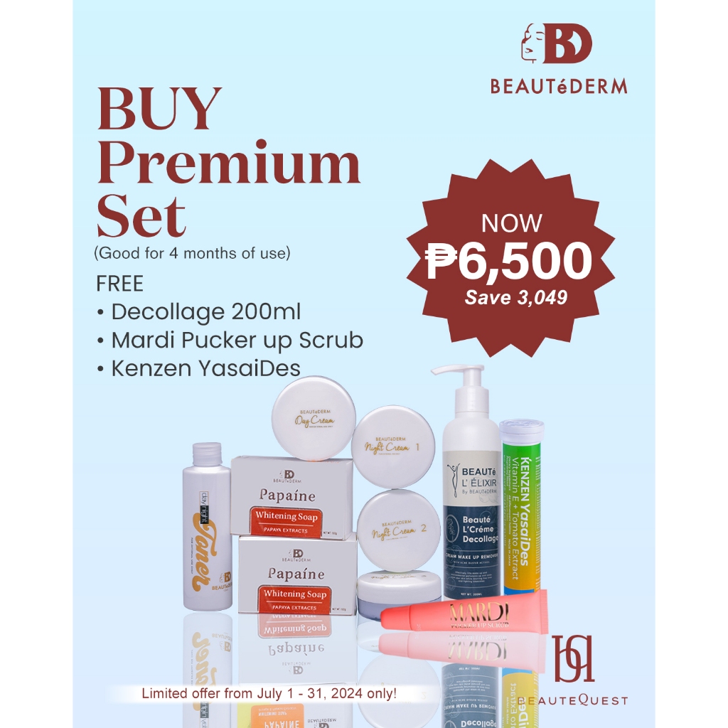 Beautederm Premium Set Promo Free Decollage 200ml Mardi Pucker Up Scrub ...