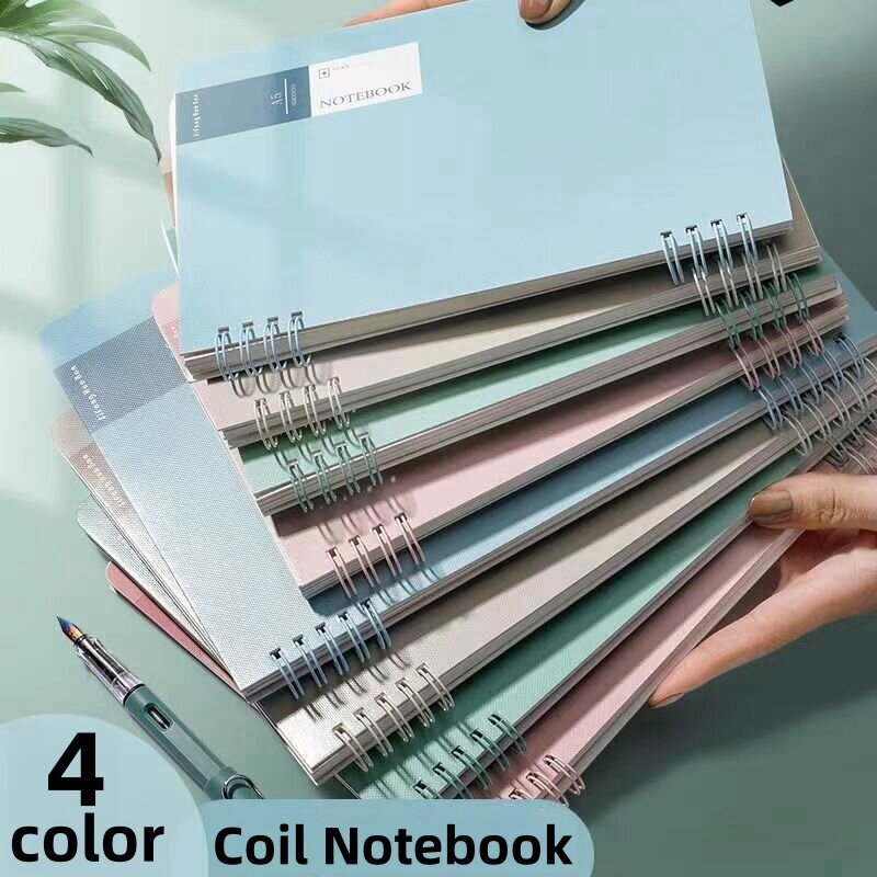 A5/B5 Morandi Spring Notebook 60Sheets Non Manual coil notebook Office ...