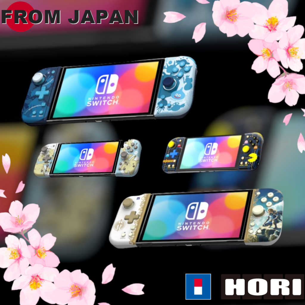 HORI Grip Controller Fit Dragon Quest Pokemon Zelda PAC-MAN for ...