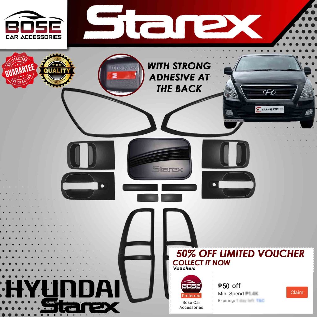 Garnish Set Hyundai Starex 2009 - 2015 / 2016 - 2018 / 2019 - Onwards ...