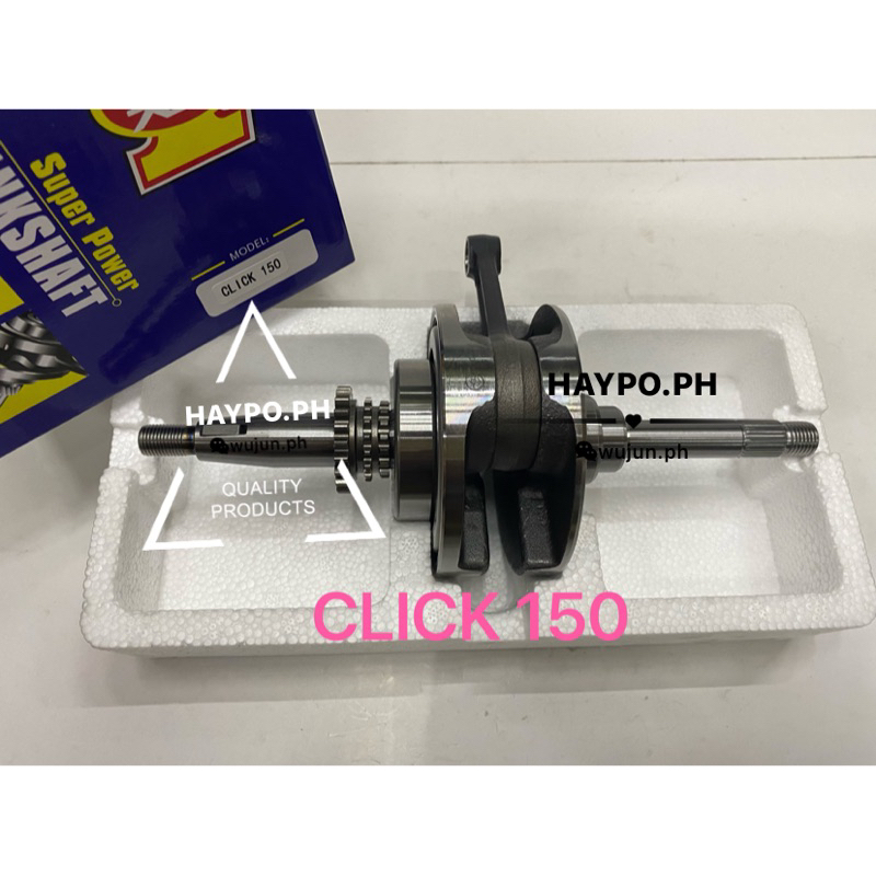 TOP1 BRAND FOR HONDA CLICK 150 ENGINE CRANKSHAFT ASSY. | Shopee Philippines