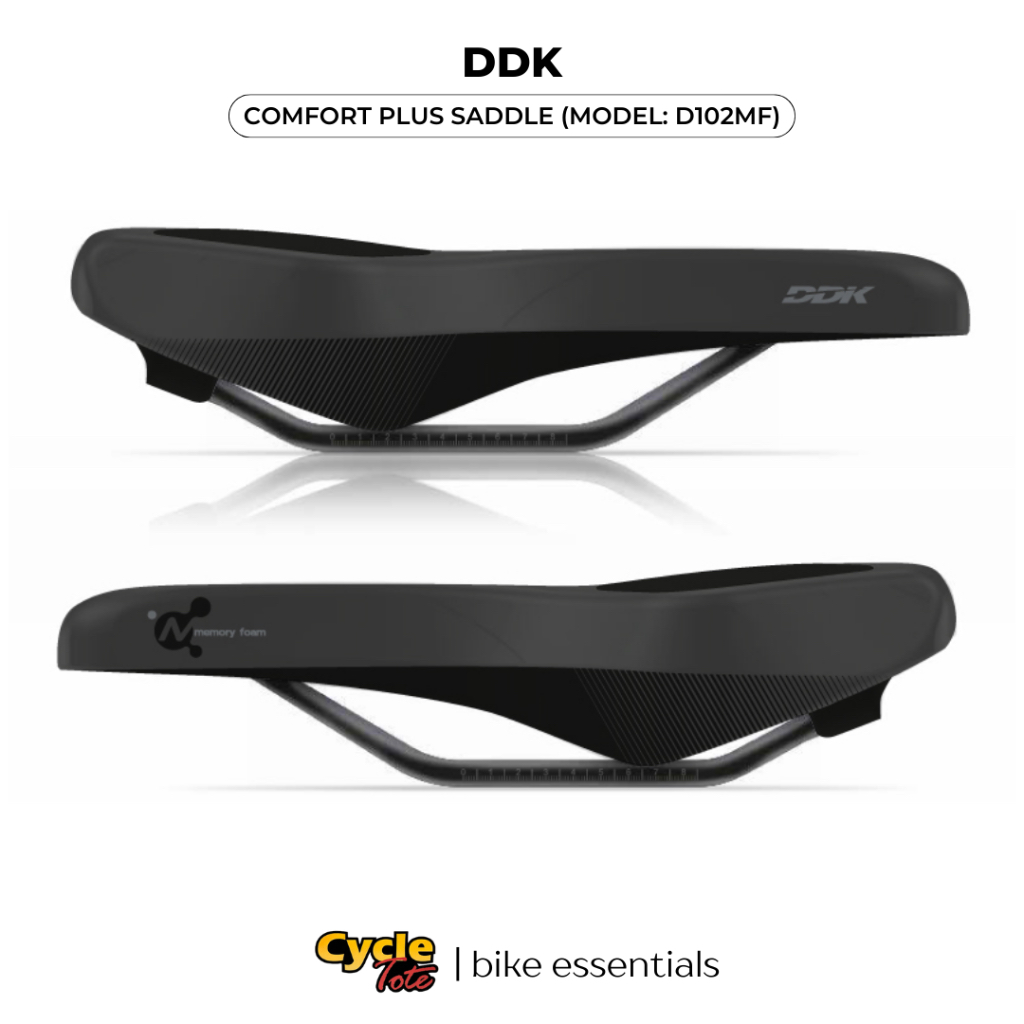 DDK Comfort Plus Bike Saddle (Model: D102MF) | Shopee Philippines