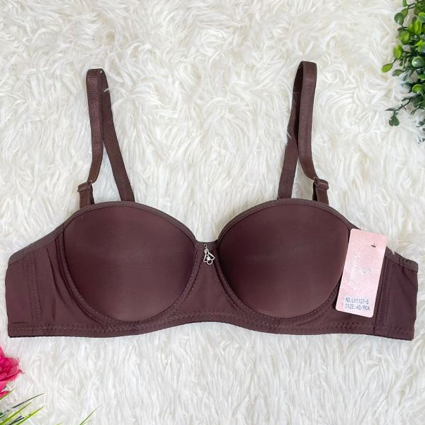 Isabelle Q CUP A LH1137 Push up Bra with wire Strapless Smooth Bra ...