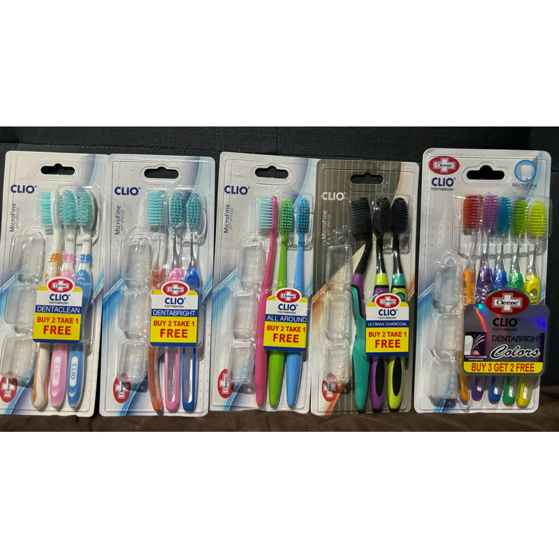 Assorted Cleene Toothbrush Dental Clean and Micro Fine | Shopee Philippines