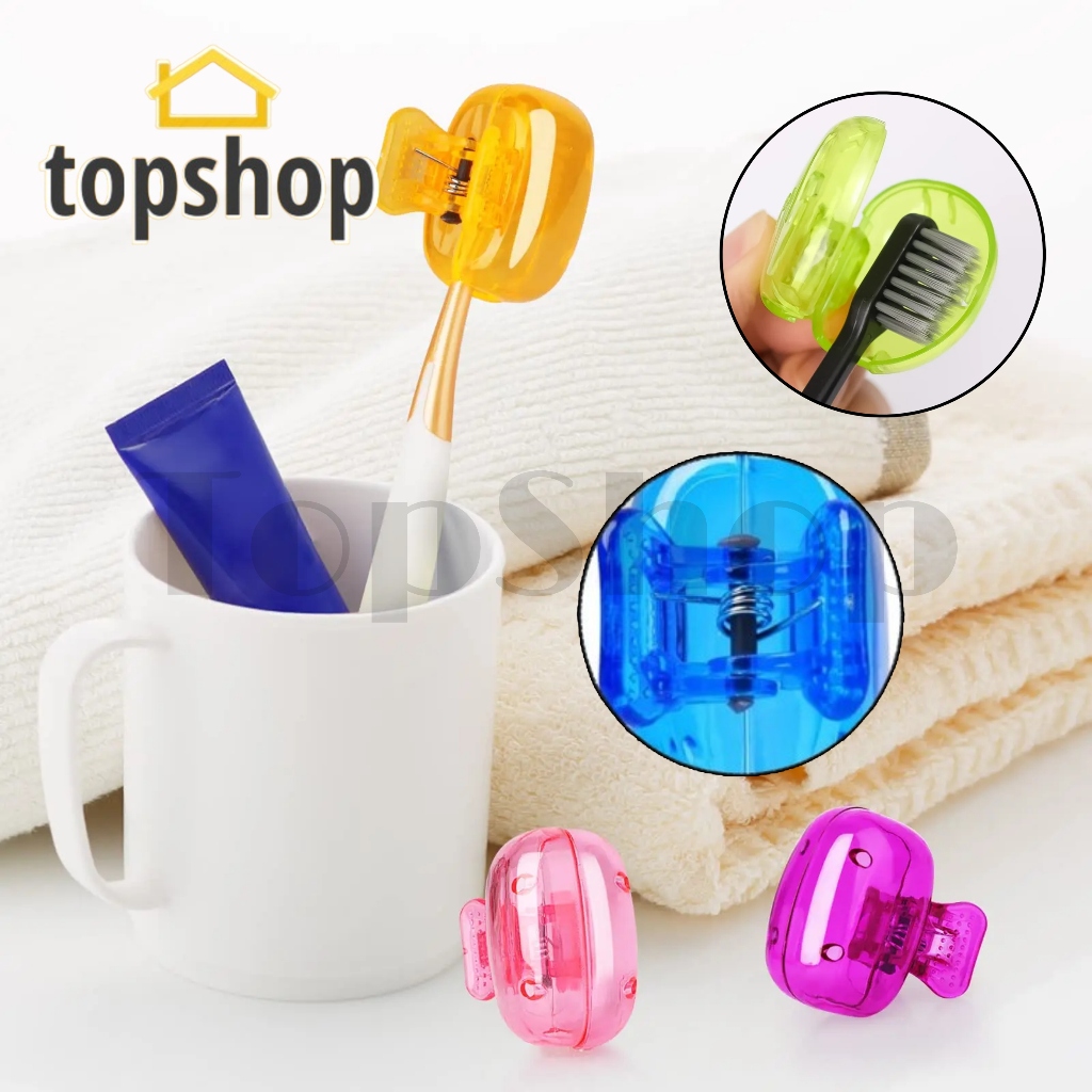 TOPSHOP 1pc Toothbrush Protective Cover Brush Cover Protective Cover ...