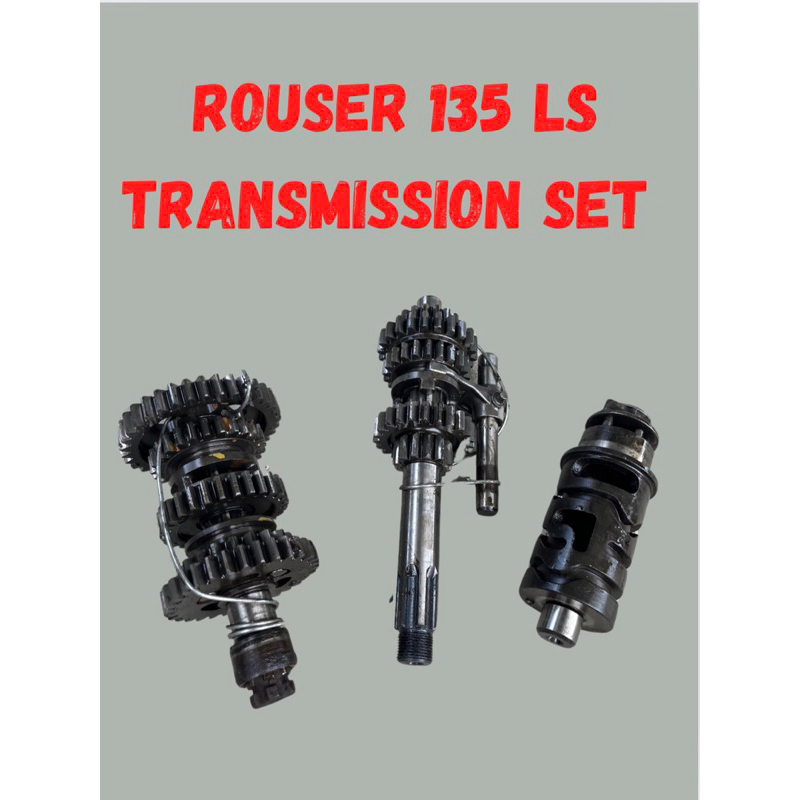 Rouser135 LS Transmission set (Secondhand Genuine) | Shopee Philippines