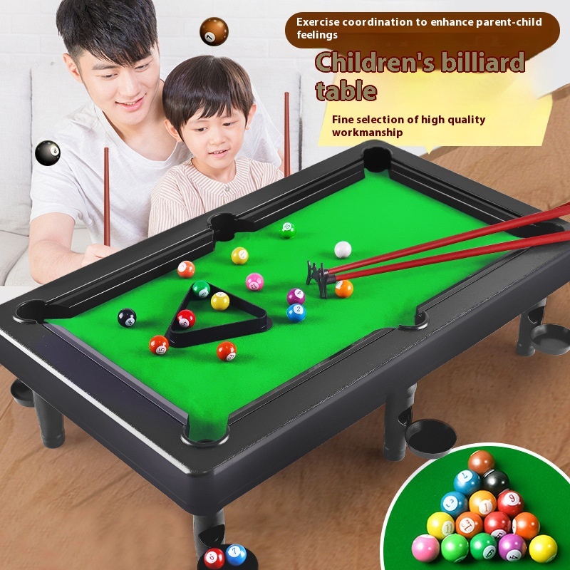 New Mini Billiard Table Set for Adult Kids Tabletop Pool Table Portable ...