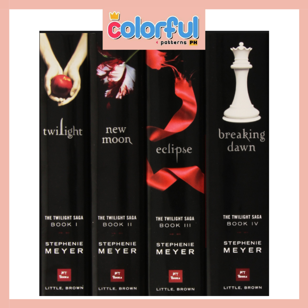Twilight Saga (4 books/set) Twilight, New Moon, Eclipse and Breaking ...