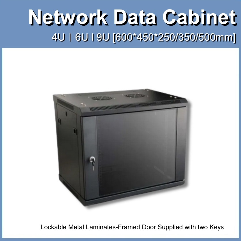 Network Data Cabinet for 4U/6U/9U with Layers | Shopee Philippines
