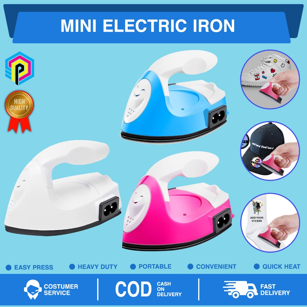 Portable Mini Heat Press Transfer Machine 220V | Handheld Crafty Iron ...