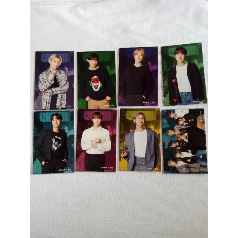BTS X SMART OFFICIAL PHOTOCARDS | Shopee Philippines
