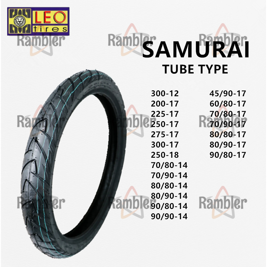 Original Direct From Factory Motorcycle Tire Leo Samurai Gulong (TUBE ...
