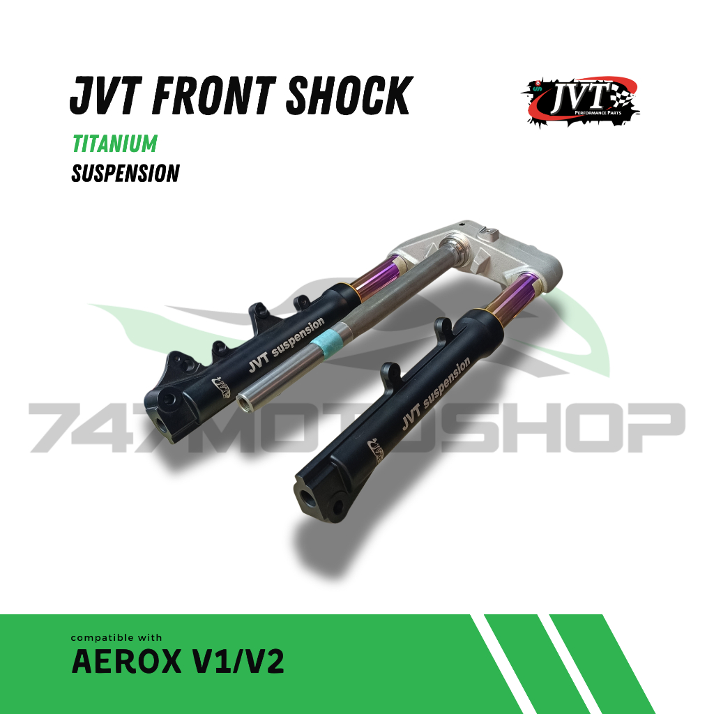 JVT FRONT SHOCK WITH T-POST FOR AEROX V1/V2 | Shopee Philippines