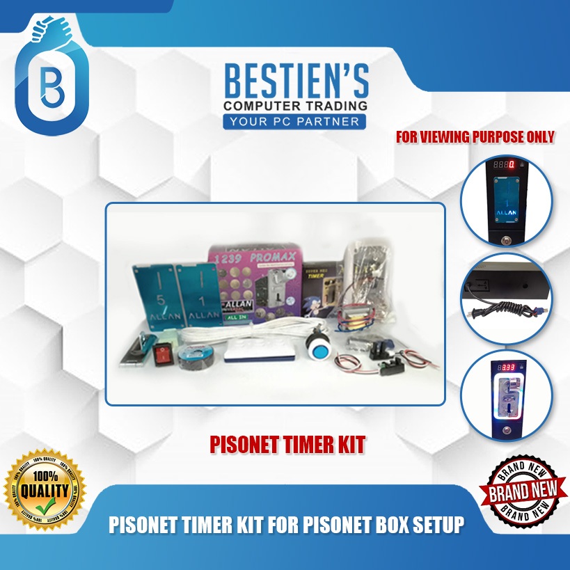 PISONET TIMER KIT FOR PISONET BOX SETUP | Shopee Philippines