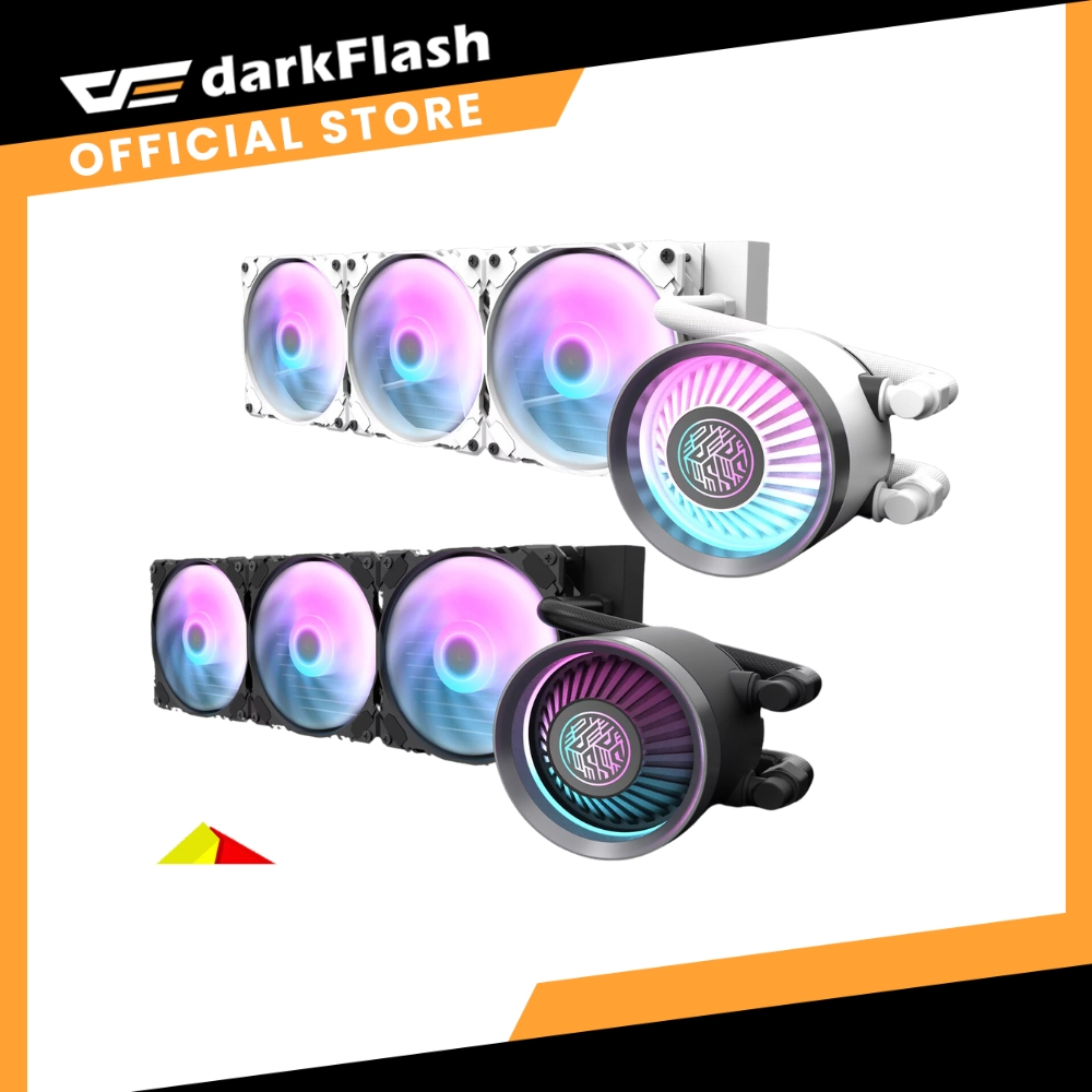 Darkflash Nebula DN-360 ARGB AIO Liquid CPU Cooler | Shopee Philippines