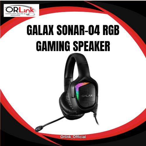 GALAX Gaming Headset (SNR-04) USB 7.1 Channel RGB (3468) | Shopee ...