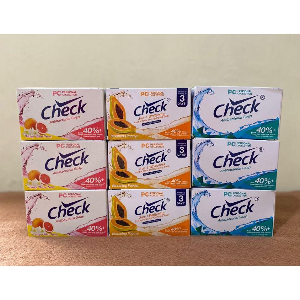 Personal Collection Check Antibacterial Soap 135g | Shopee Philippines