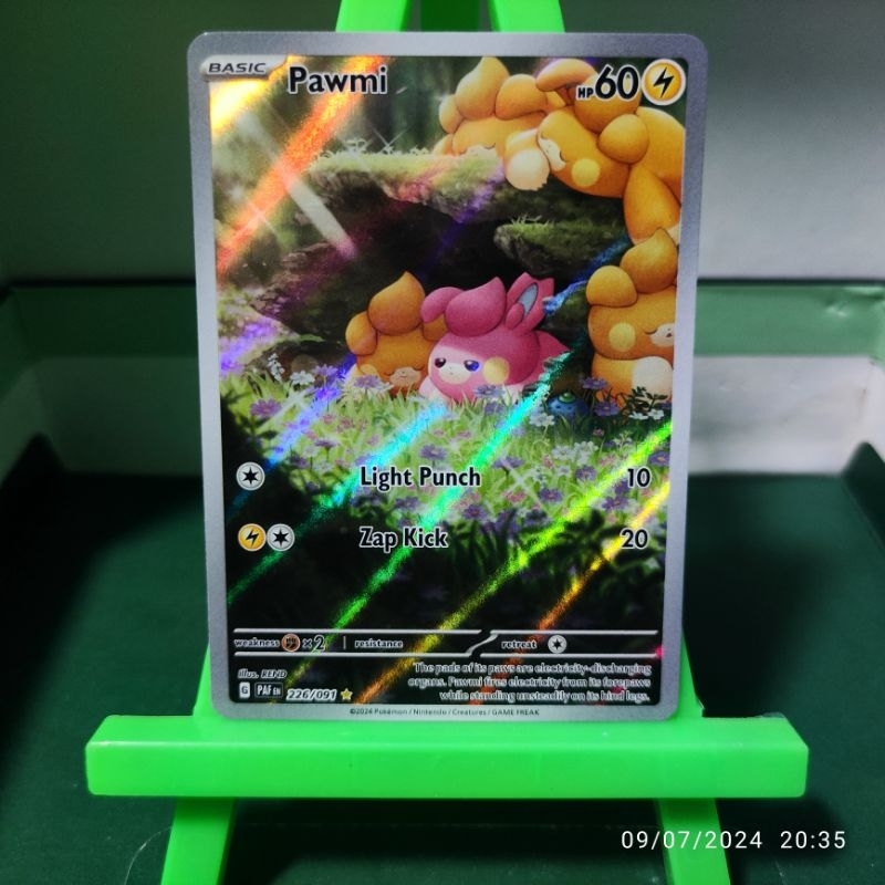 Pokemon TCG - Pawmi IR | Shopee Philippines