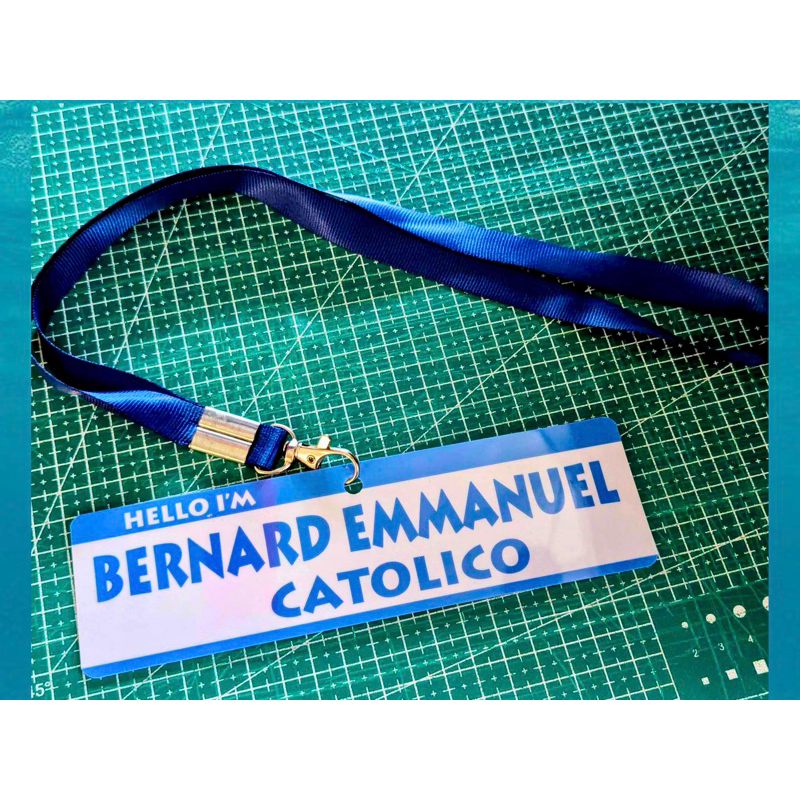 CUSTOMIZED MINIMALIST PVC NAMEPLATE FOR KIDS (with free lace) | Shopee ...