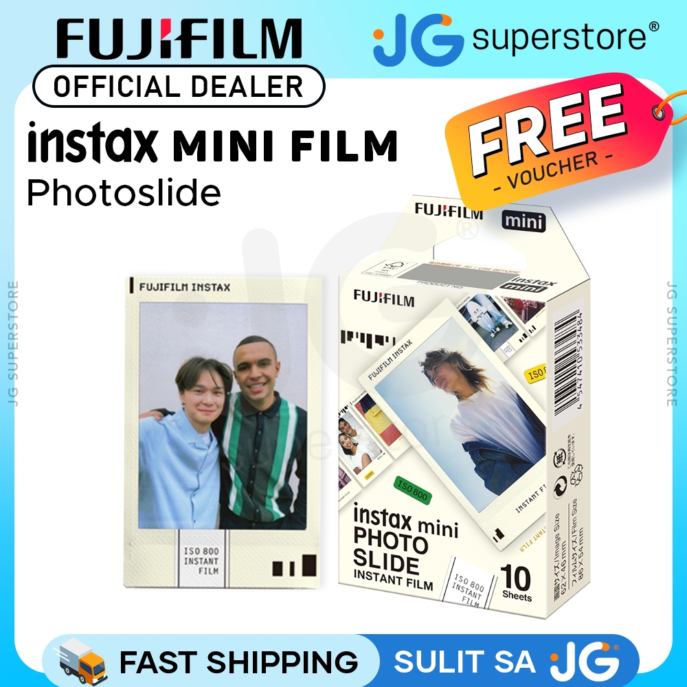 FUJIFILM Instax Mini Photo Slide Film Pack (10 Sheets) for Instax Mini ...
