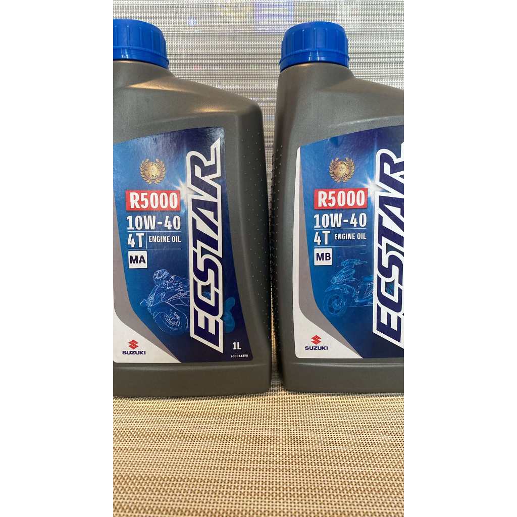 Suzuki Genuine Oil ECSTAR R5000 API SL SAE 1L 10W-40 Suzuki Genuine Oil ...
