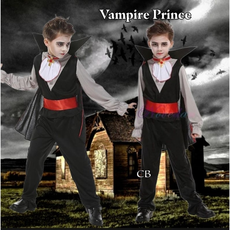 Vampire prince Halloween Costume for kids | Shopee Philippines