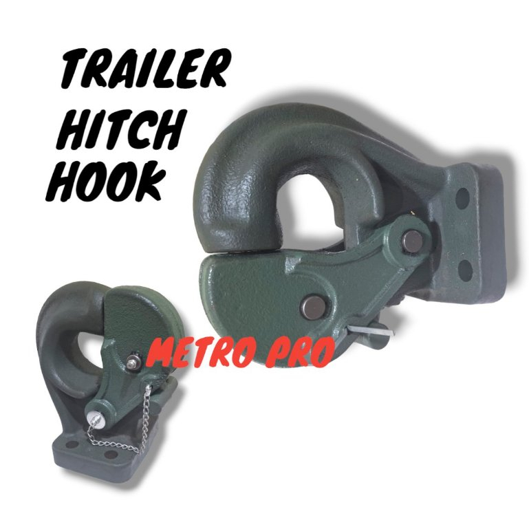 Universal Trailer Hitch Pintle Hook 6 Tons HEAVY DUTY | Shopee Philippines