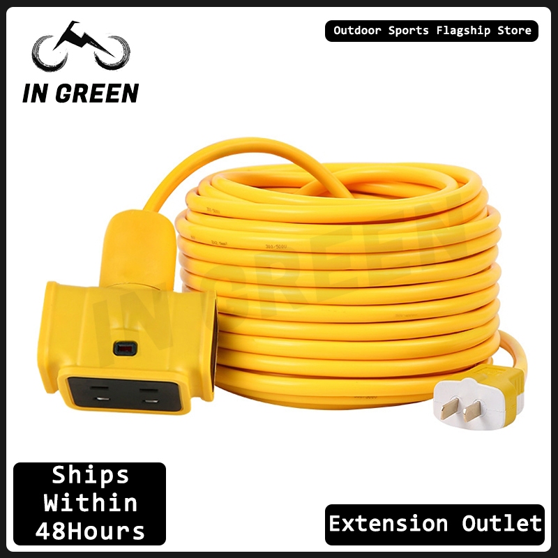 Extension Cord Extra-long Plug-in Strip 5M/10M/20M/30M Meters Electric ...