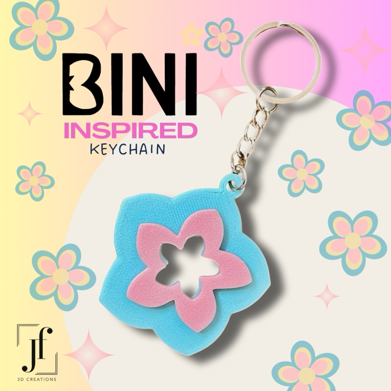 BINI Inspired 3D Printed Keychain | BINI KEYCHAIN | Shopee Philippines