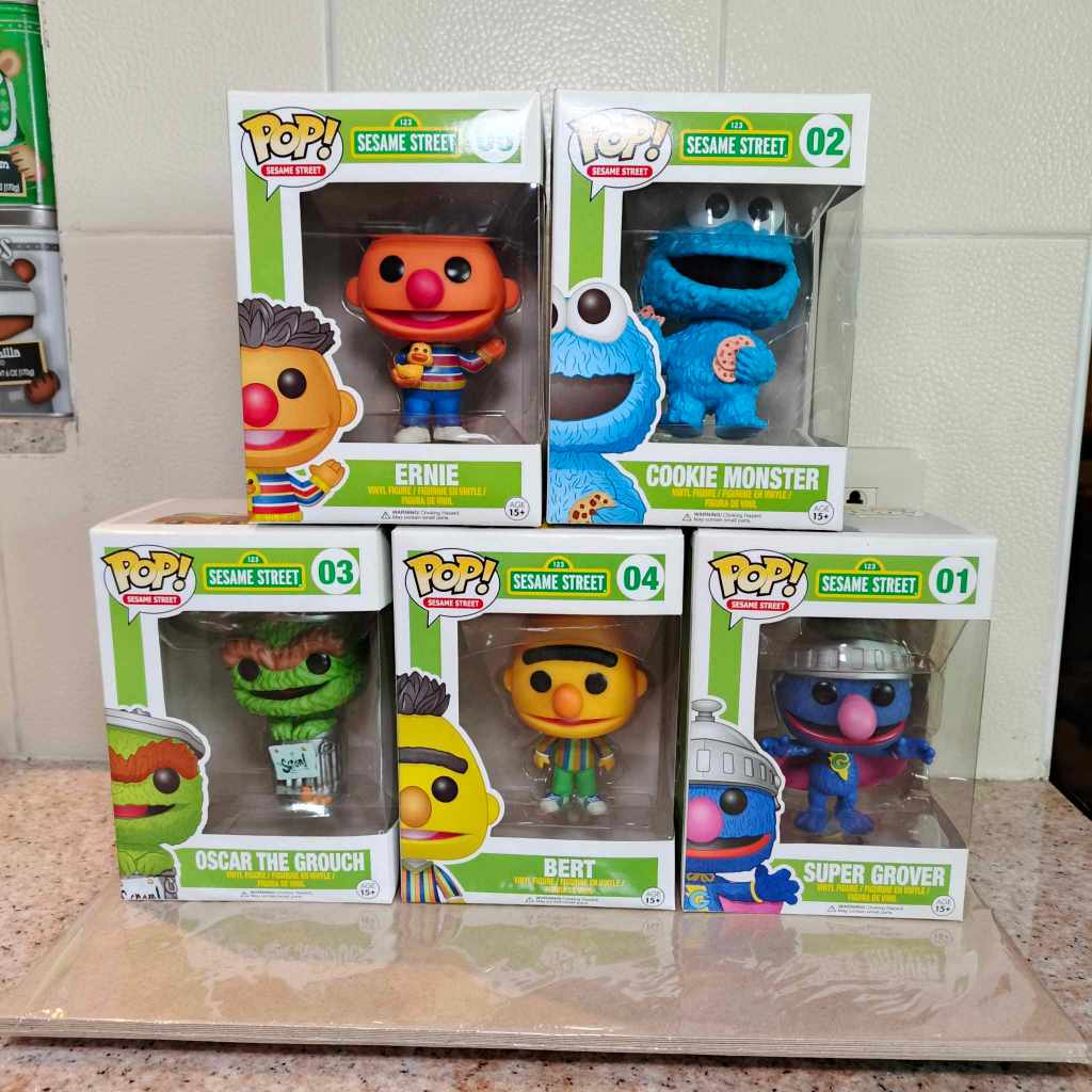 Funko POP! Sesame Street Set of 5 with Boss Protectors | Shopee Philippines