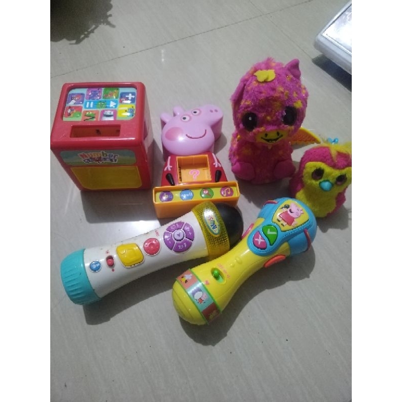 Hatchimals Peppa Pig Mic Number Blocks Preloved from UK Box | Shopee ...