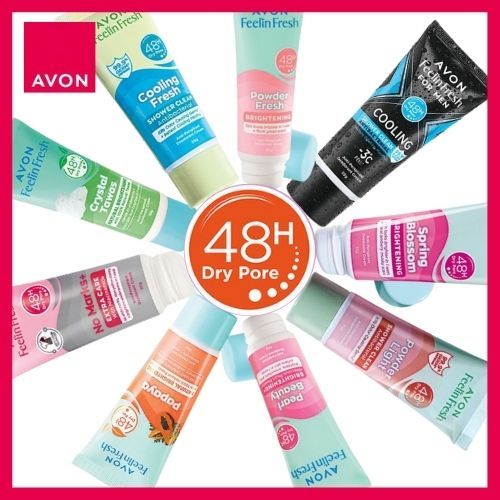 AVON Feelin Fresh Quelch Anti-Perspirant Avon Deodorant feeling fresh ...
