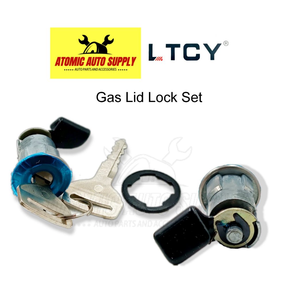 LTCY LT04017 GAS TANK LID LOCK SET WITH KEY FOR AUTOMOTIVE (SOLD AS SET ...