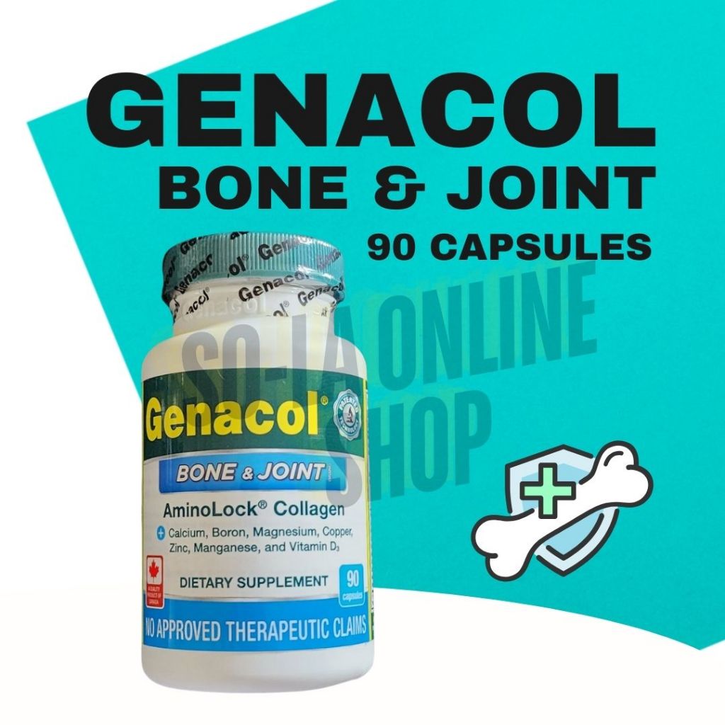 Genacol BONE & JOINT (Calcium, Boron, Magnesium, Copper, Zinc and Vit ...