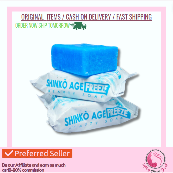 SHINKO SOAP AGE FREEZE BEAUTY SOAP by Ms. Roxanne SHINKO ICE SOAP ...