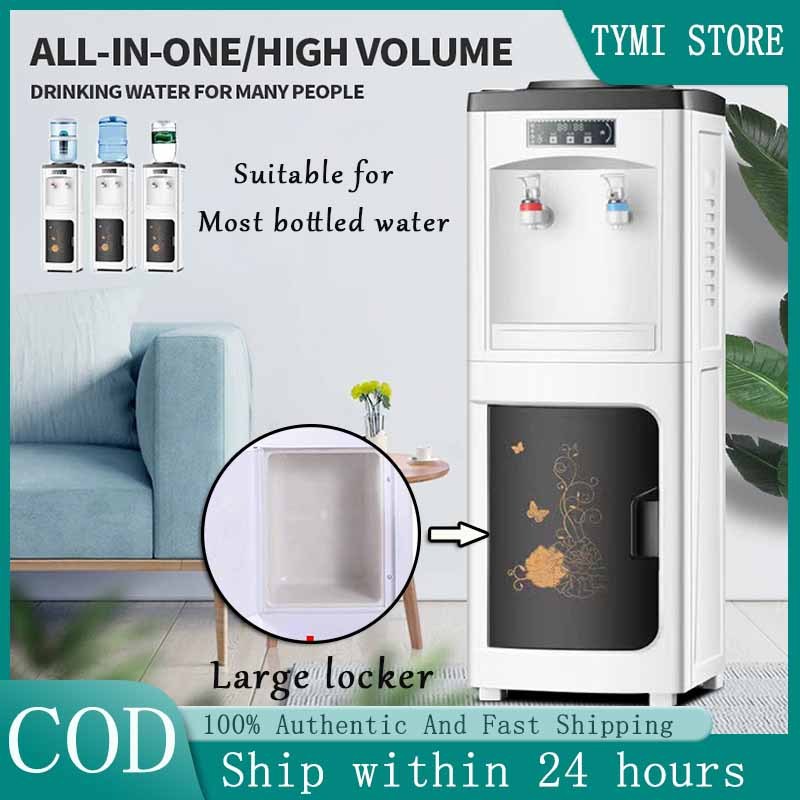 Water Dispenser Hot And Cold Household Water Dispenser Vertical Ice And ...