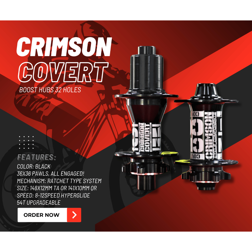 Crimson Covert Boost Hubs 32 Holes | Shopee Philippines