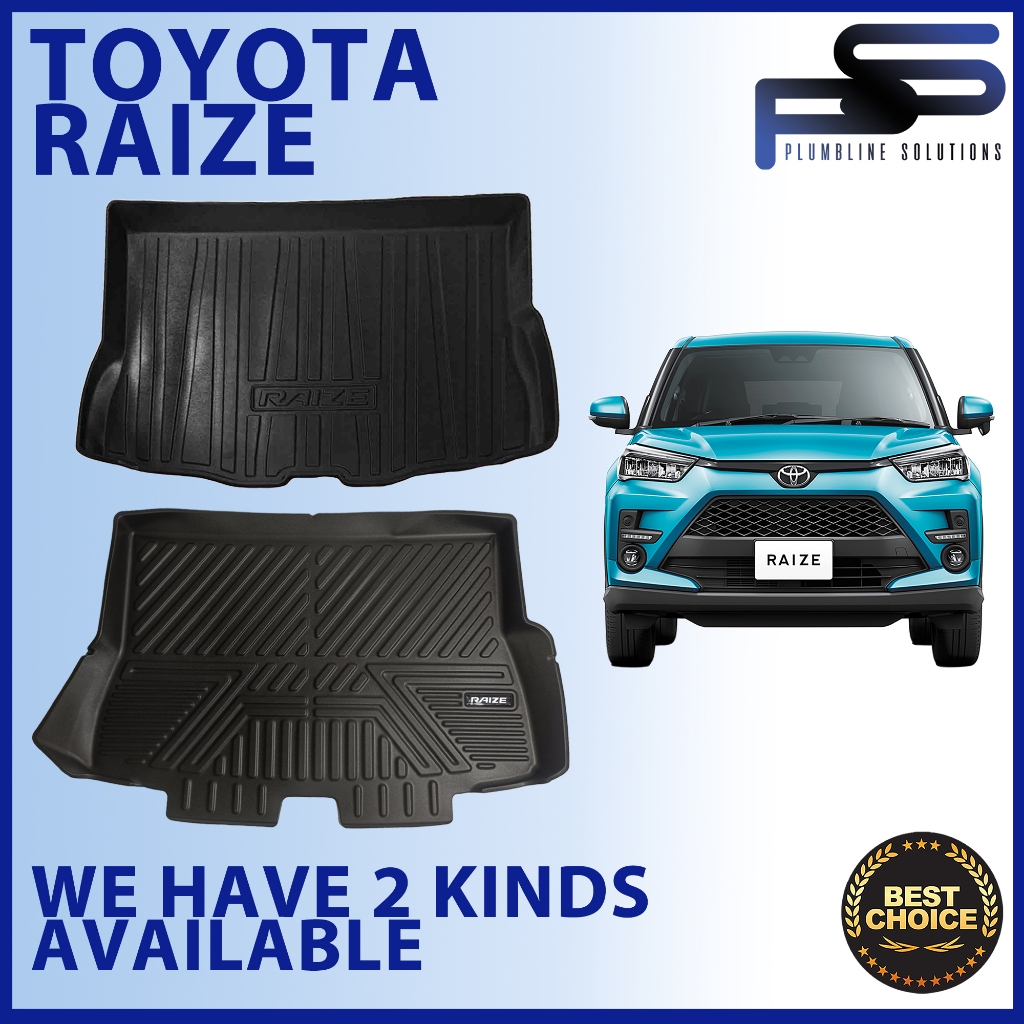 Trunk Tray Toyota Raize 2022 - Onwards OEM Cargo Liner Mat Trunk Tray ...