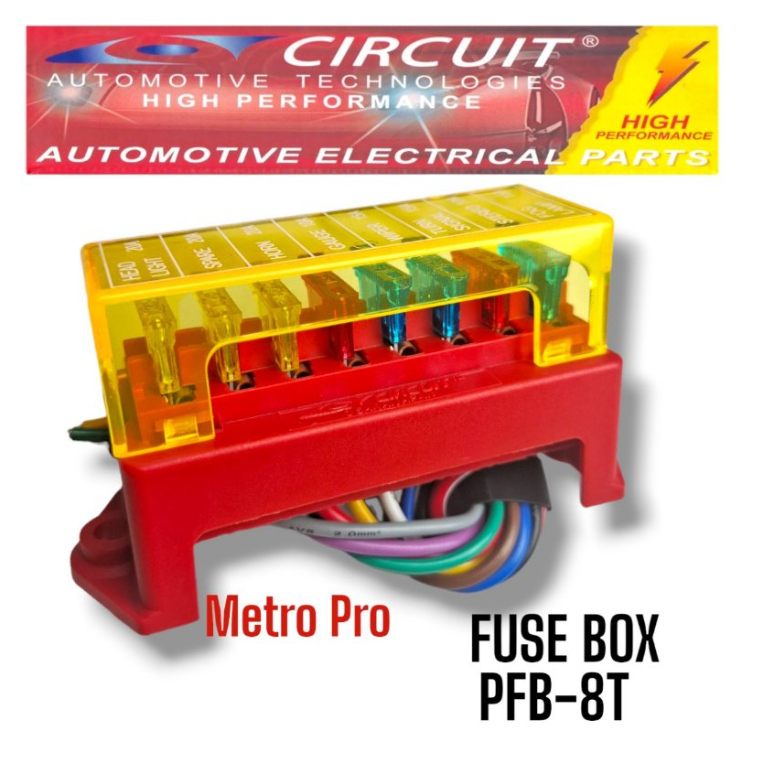 CIRCUIT FUSE BOX PFB-8T MADE IN JAPAN | Shopee Philippines
