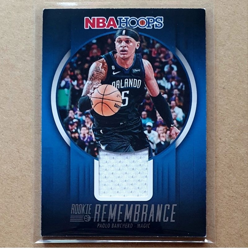 2023-24 Panini NBA Hoops Rookie Remembrance Paolo Banchero | NBA Card ...
