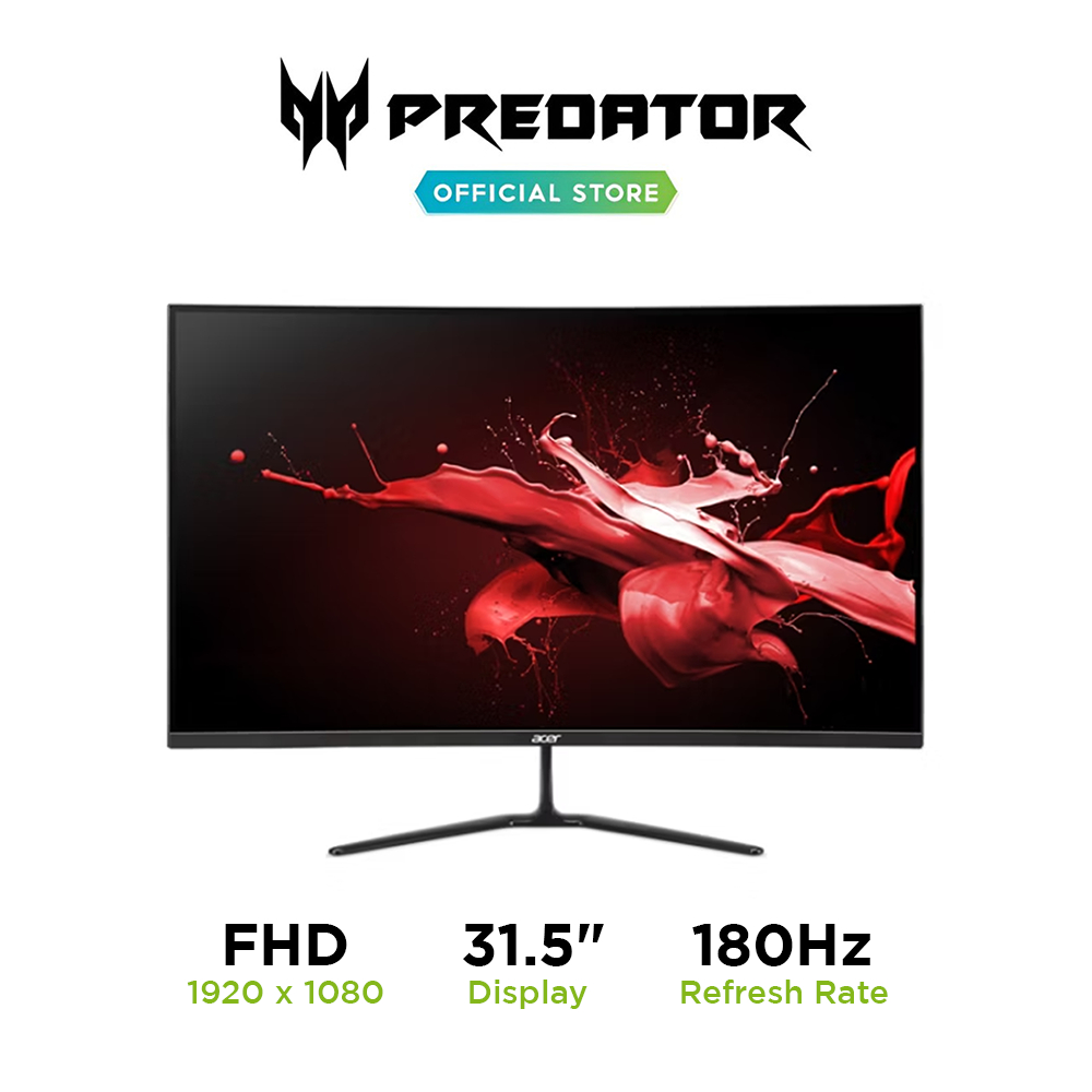 Acer Nitro ED320QR S3BIIPX 31.5" FHD 180Hz 1ms VA Panel AMD FreeSync ...