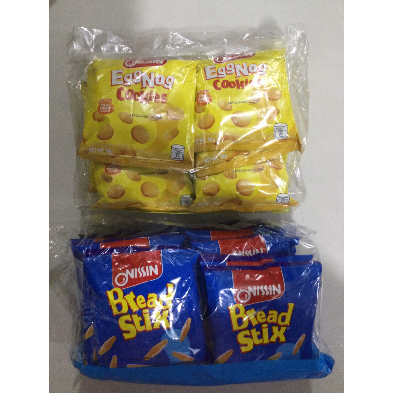 Nissin Eggnog/Breadstix | Shopee Philippines
