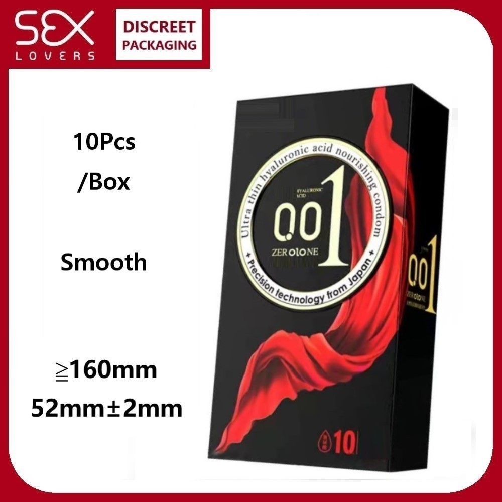 Black Naked Pleasur Olo 001 Condom Safety Granules Thread Stimulation