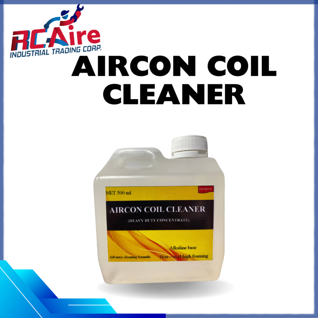 DEXRON AIRCON COIL CLEANER (ALKALINE BASE CONCENTRATE) 500 ml | Shopee ...