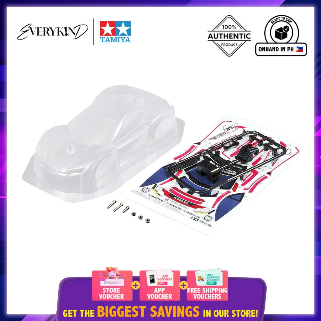 Tamiya Mini 4WD Model Raikiri Clear Body Set 95615 | Shopee Philippines