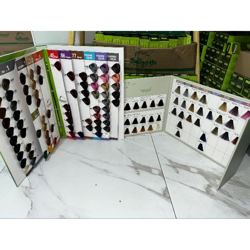 Bremod Performance Color Chart & Bremod Premium Color Chart (Complete Colors) | Shopee Philippines