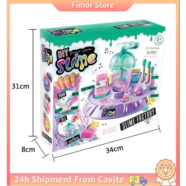 Slime DIY Kit Slime Factory for kids - Slime Kit for baby Make your own ...