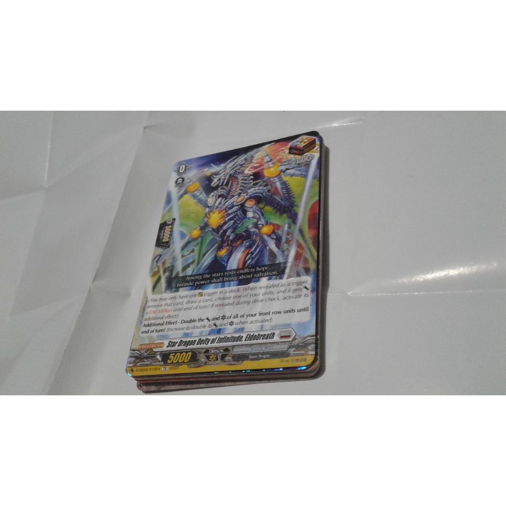 STAR DRAGON DEITY OF INFINITUDE ELDOBREATH VANGUARD CARD 1 ONE PIECE MIX MESSIAH NO FOIL brandt ...