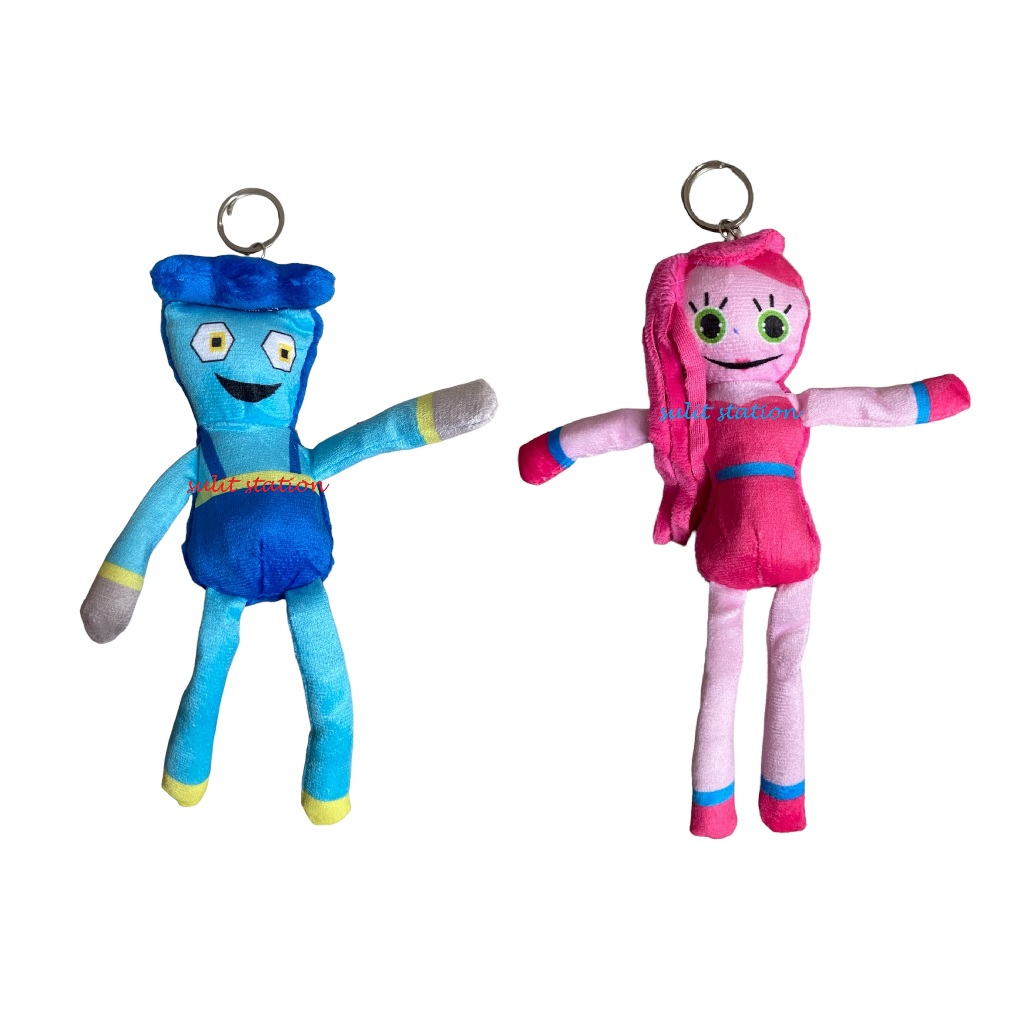 RAINBOW FRIENDS HUGGY WUGGY POPPY DADDY MOMMY LONG LEGS MINI PLUSH ...