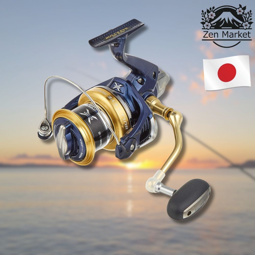 SHIMANO Spinning Reel 14 BullsEye 5050 Rockfish Cage Horse reel ...